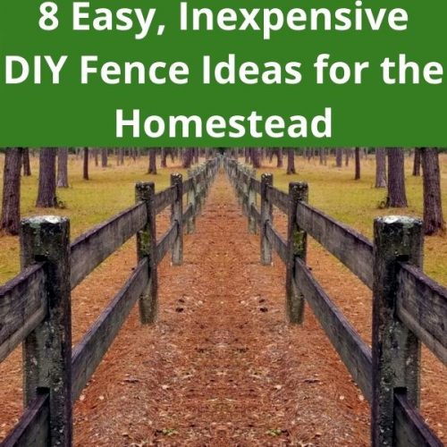8 Easy, Inexpensive DIY Fence Ideas For The Homestead • The Farmer's Lamp