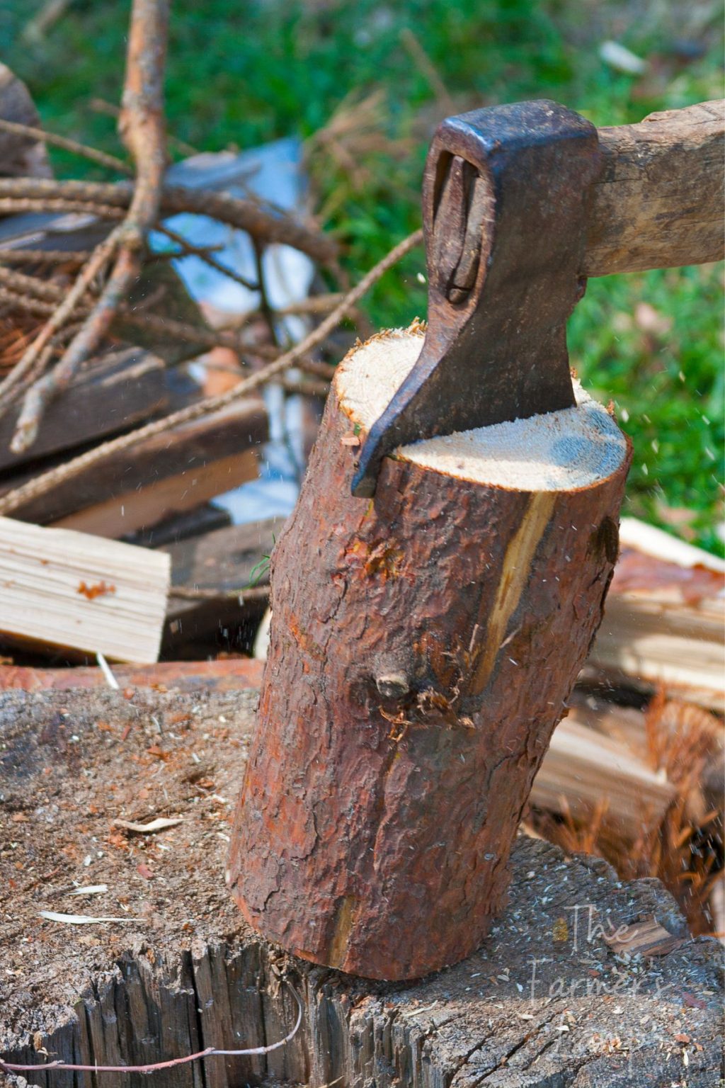 How We Chop Wood To Save Time And Energy • The Farmer's Lamp