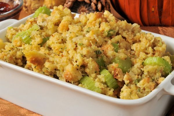 Old Fashioned Southern Cornbread Dressing Recipe • The Farmer's Lamp