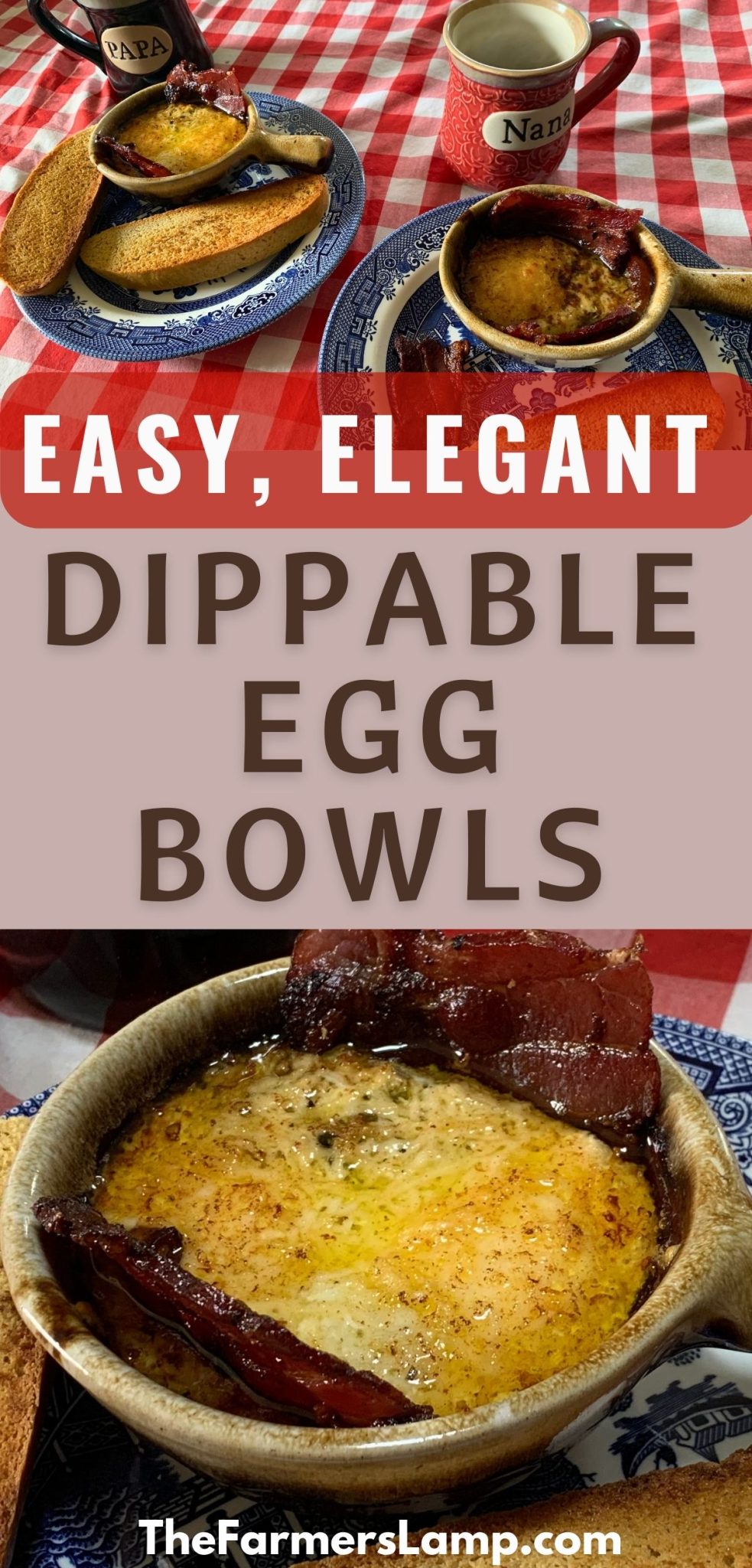Easy, Elegant Dippable Egg Bowl Recipe